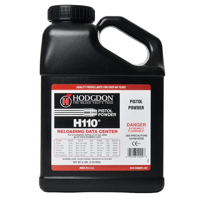 HODGDON POWDER CO., INC. HODGDON H110 POWDER