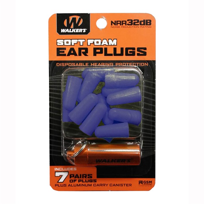 WALKERS GAME EAR WALKERS FOAM EAR PLUGS
