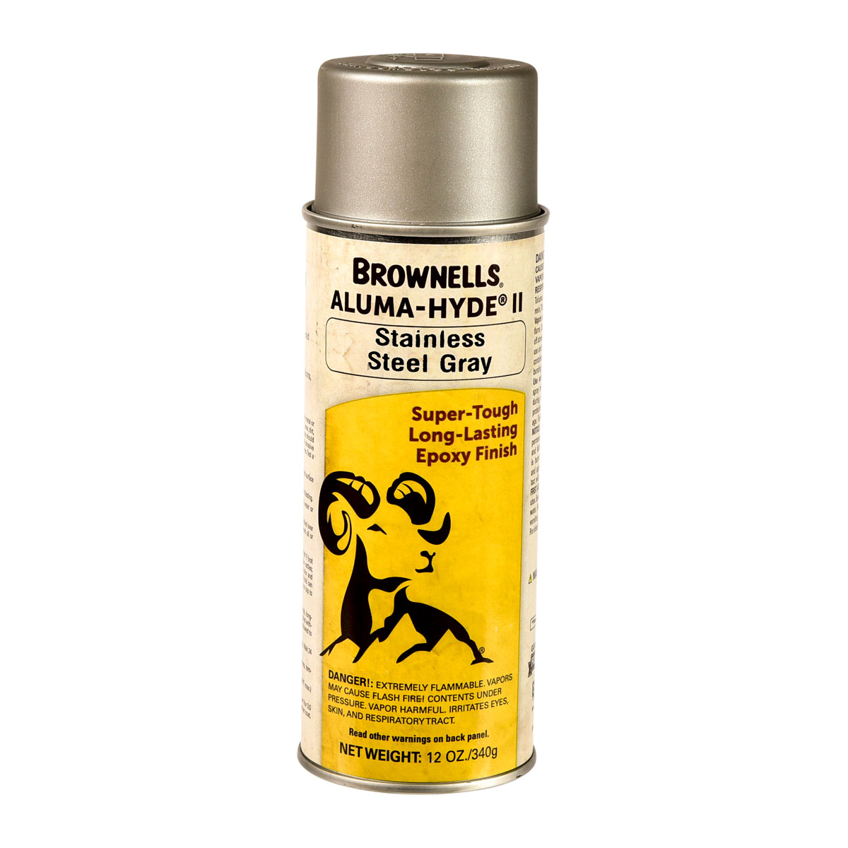 BROWNELLS Aluma-Hyde II 12 oz Matte Wolf Gray Aerosol SKU: 430107441