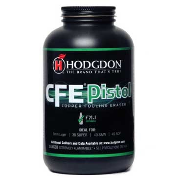 HODGDON POWDER CO., INC. CFE PISTOL POWDER