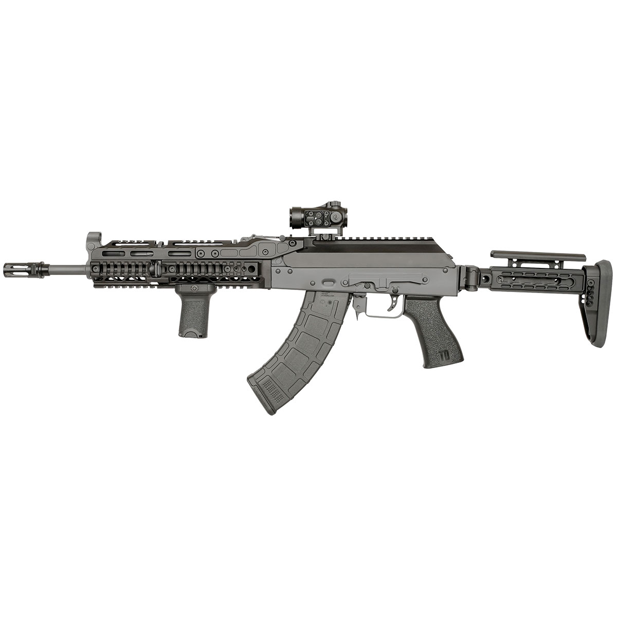 MIDWEST INDUSTRIES, INC. AK Alpha Series Quad Rail Handguard 6.0" SKU ...