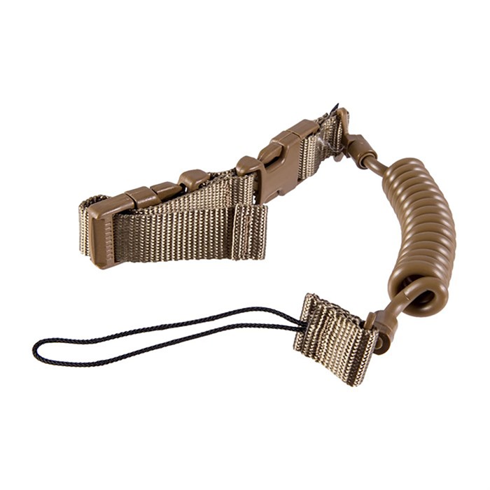 GEMTECH Tactical Retention Lanyard Pistol Leash-Coyote Brown SKU: 250210612