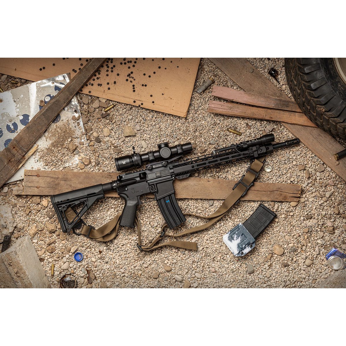 VORTEX OPTICS VENOM 1-6X24MM SFP ILLUMINATED RIFLE SCOPE