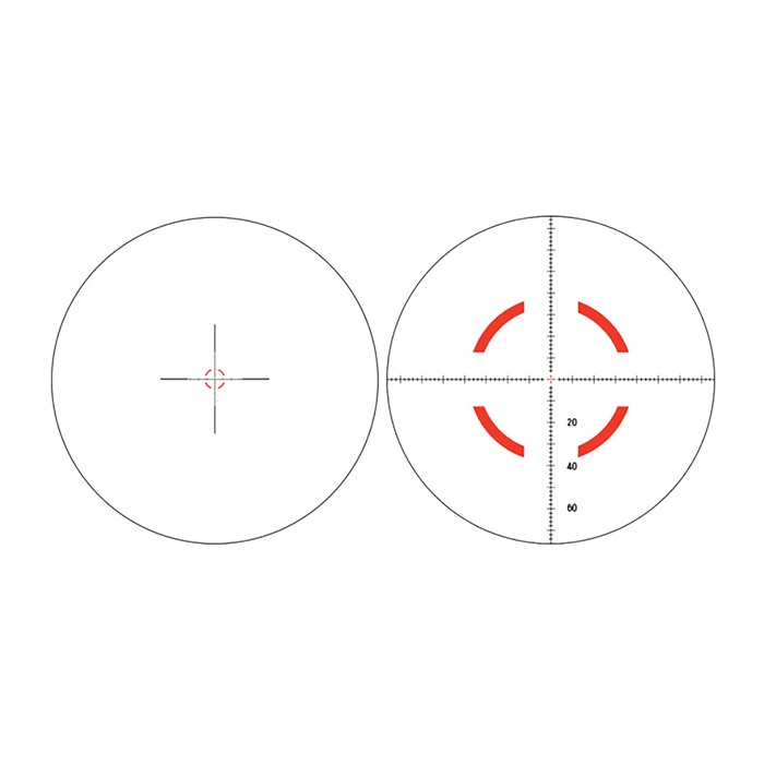 TRIJICON USMC-SCO VCOG 1-8X28MM FFP ILLUMINATED RIFLE SCOPE W/STD MOUNT