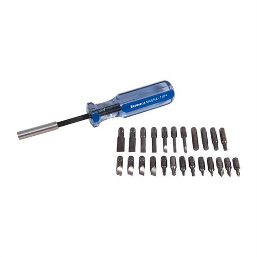 BROWNELLS #1 Standard Magna-Tip Set W/Magnetic LE Handle SKU: 080101804