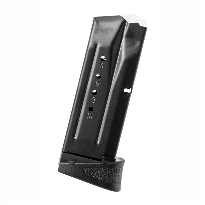 SMITH & WESSON M&P COMPACT 9MM LUGER MAGAZINE WITH FINGER RIDGE