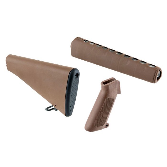 BROWNELLS BUNDLES Model 601 AR-15 Furniture Set- Green SKU: 078000354