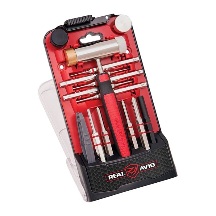 REAL AVID ACCU-PUNCH HAMMER & ROLL PIN PUNCH SET