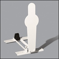 MGM TARGETS US POPPER TARGET, 28" COMPLETE w/HINGED BASE