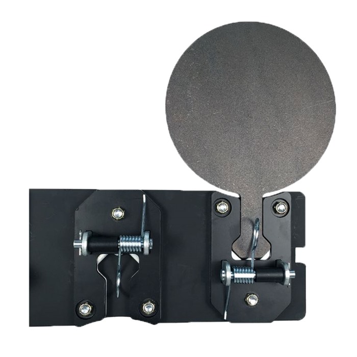 CHALLENGE TARGETS AR500 8" COMMERCIAL GRADE REVOLVING PLATE RACK