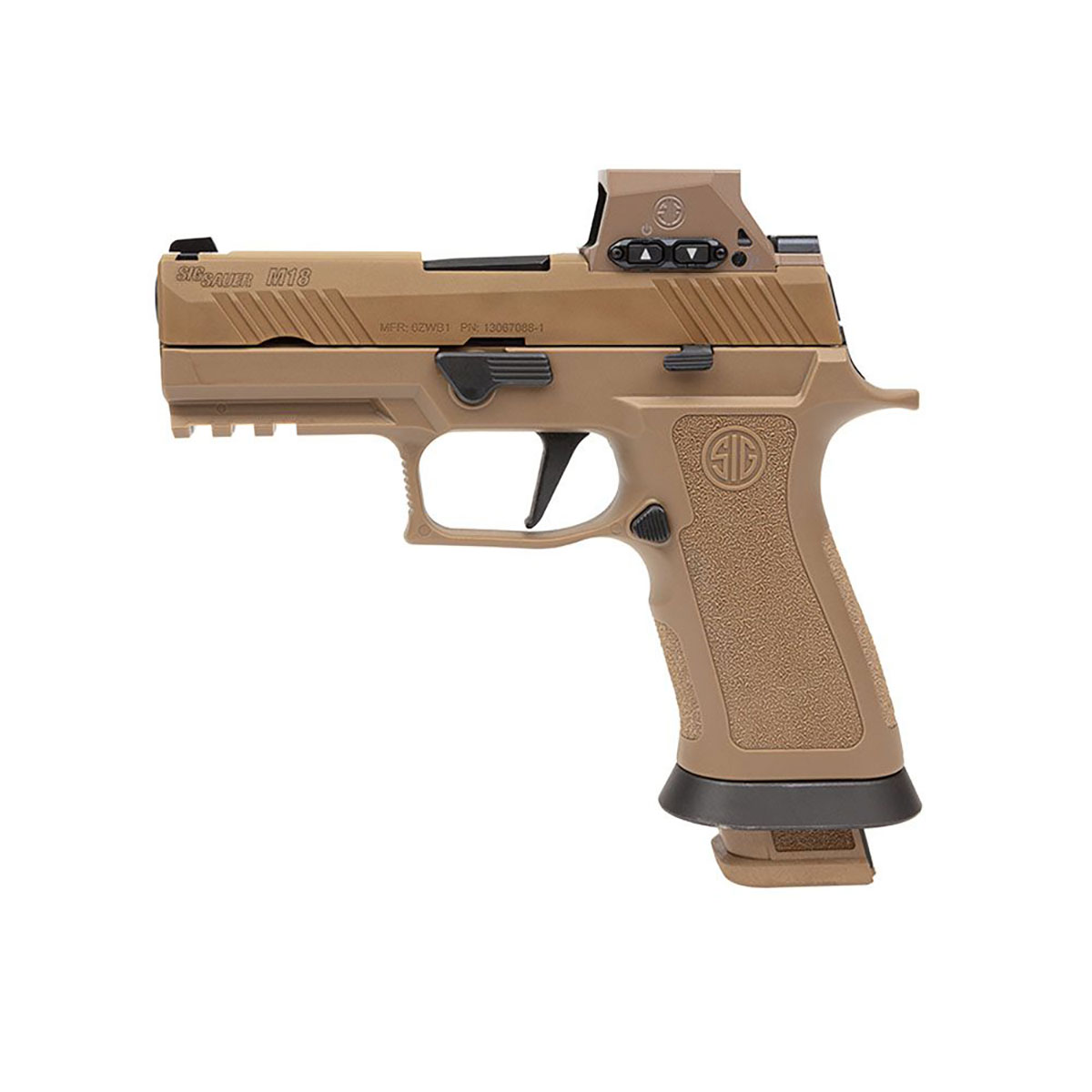 SIG SAUER, INC. M18X 9MM LUGER SEMI-AUTO HANDGUN WITH ROMEOM17