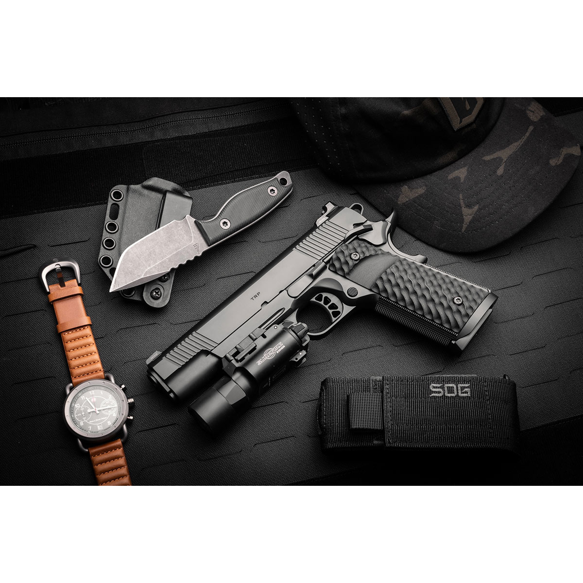 SPRINGFIELD ARMORY 1911 TRP 45 ACP 5" BBL (3)8RD Mag Classic Black SKU ...