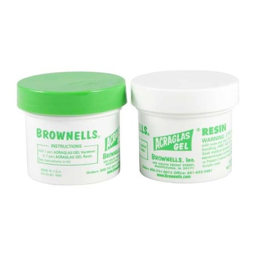 BROWNELLS ACRAGLAS GEL® RESIN & HARDENER