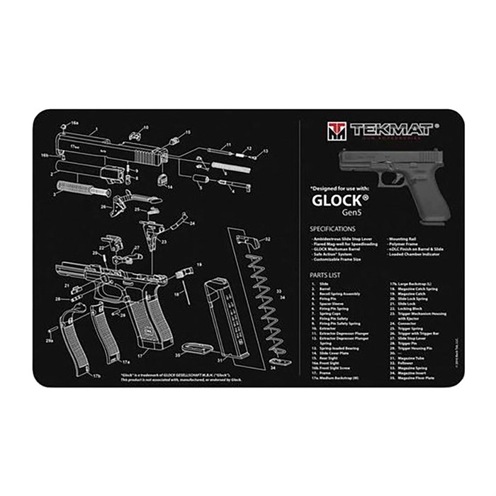TEK MAT PISTOL GUN MATS