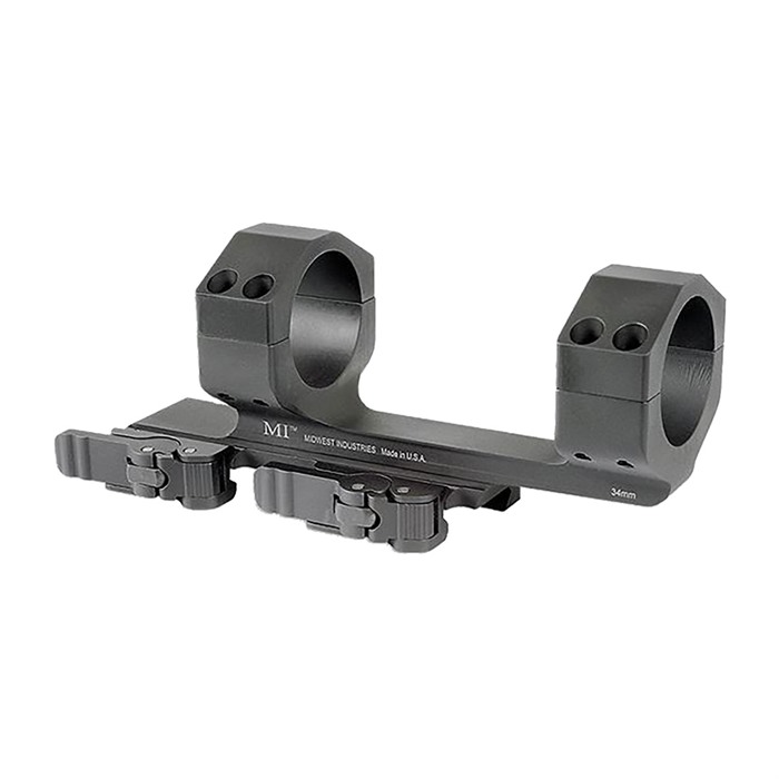 MIDWEST INDUSTRIES, INC. QD SCOPE MOUNT 34MM W/ 1.5" OFFSET