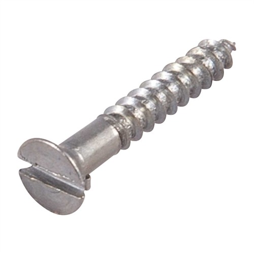 BROWNELLS UNPLATED STEEL FLAT HEAD WOOD SCREW KIT