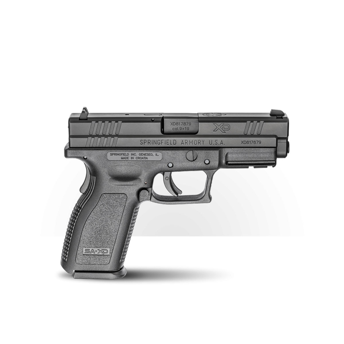 SPRINGFIELD ARMORY XD SERVICE MODEL 9MM LUGER SEMI-AUTO HANDGUN