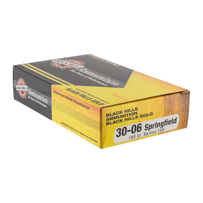 BLACK HILLS AMMUNITION BLACK HILLS GOLD AMMO 30-06 SPRINGFIELD 180GR TSX