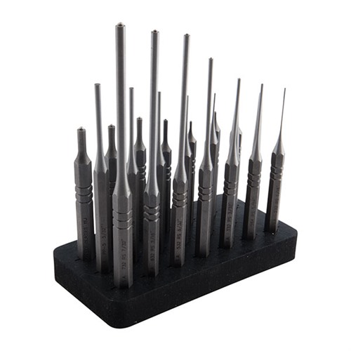 GRACE USA 21 PIECE STEEL PUNCH SET W/ BENCH BLOCK