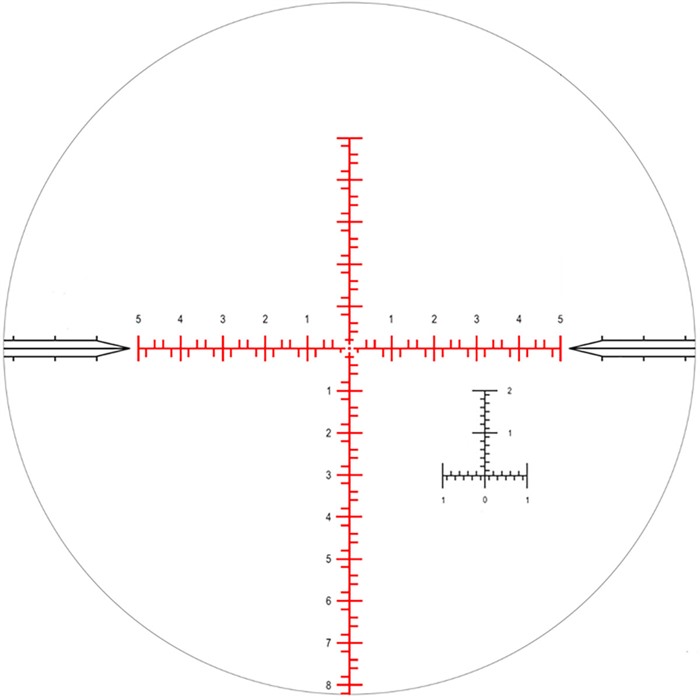 NIGHTFORCE NX8 4-32X50MM F1 FFP ILLUMINATED RIFLE SCOPE