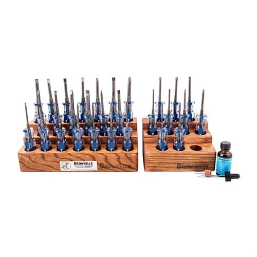 BROWNELLS FIXED-BLADE SCREWDRIVER MASTER SETS