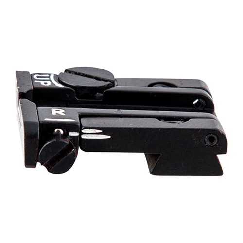 L.P.A. SIGHTS COLT WHITE OUTLINE ADJUSTABLE REAR SIGHT