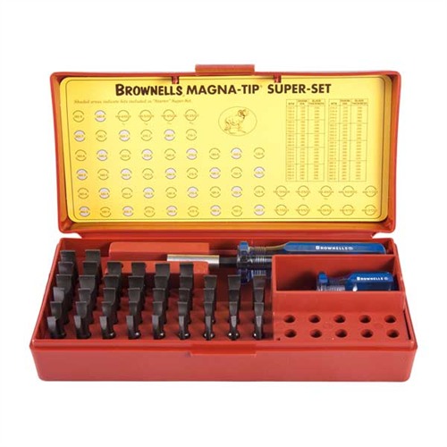 BROWNELLS MAGNA-TIP 44 BIT PROFESSIONAL SCREWDRIVER SET