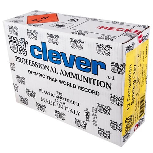 CLEVER CLEVER MIRAGE COMPETITION T2 12GA 3DR 1OZ #8 250/CS