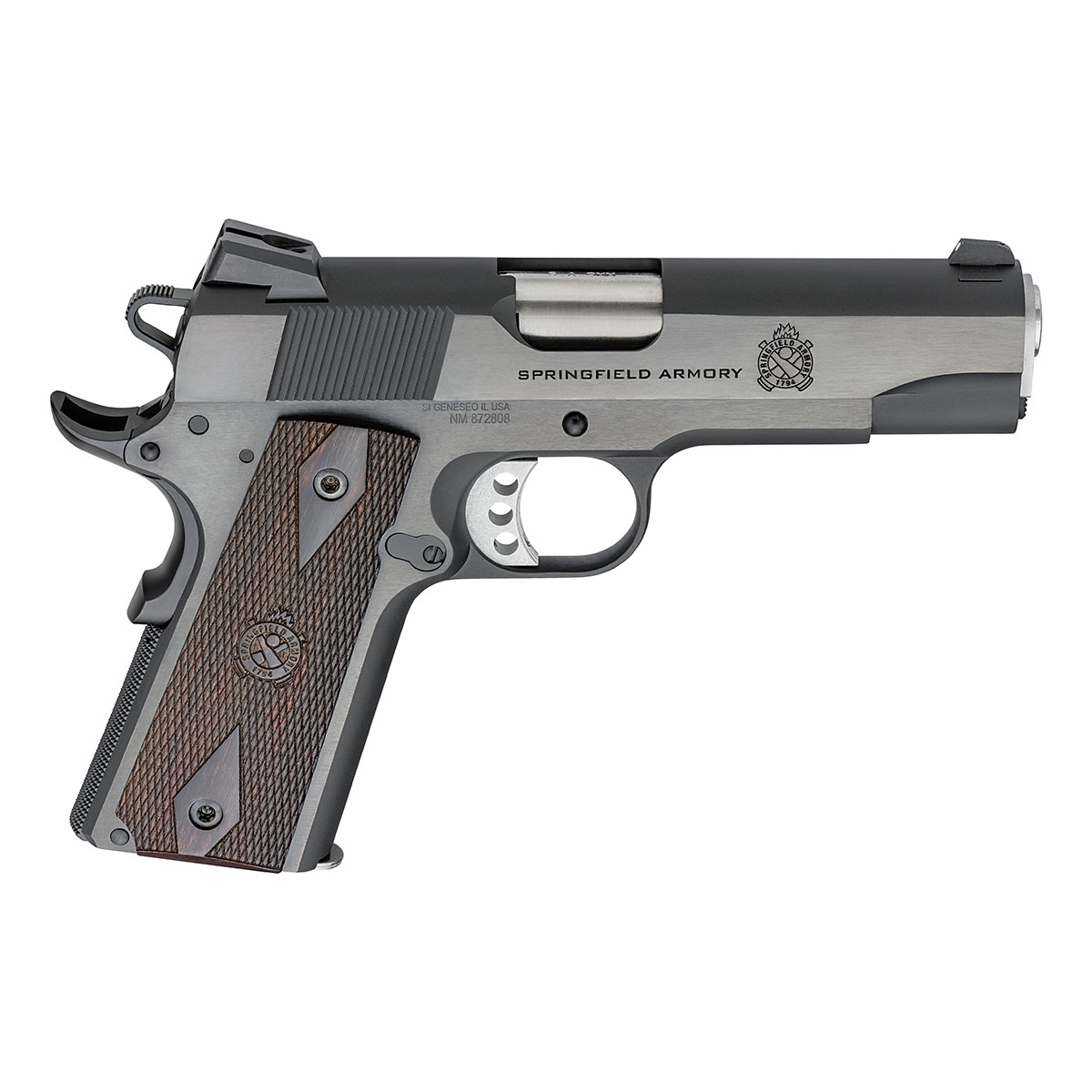 SPRINGFIELD ARMORY 1911 Garrison 9mm Luger 4.25" BBL (1)9RD Mag Blued ...