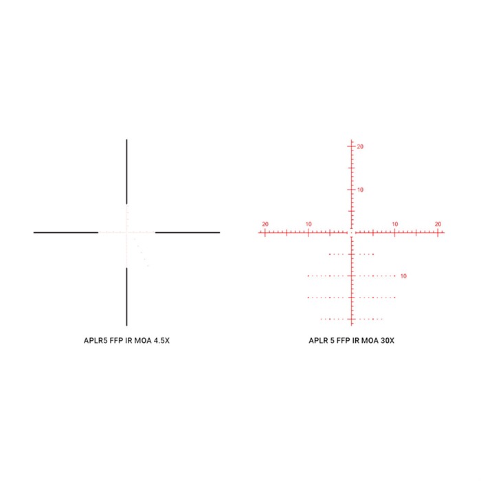 ATHLON OPTICS ARES ETR UHD 4.5-30X56MM FFP ILLUMINATED RIFLE SCOPE