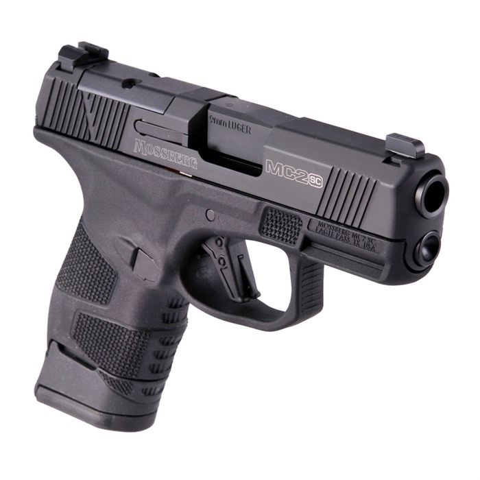 MOSSBERG MC2sc SUBCOMPACT TRITIUM SIGHTS 9MM