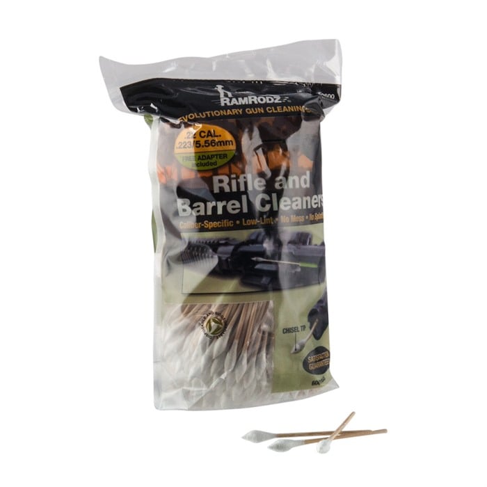 RAMRODZ INC. RIFLE AND BARREL CLEANER WITH CHISEL TIP