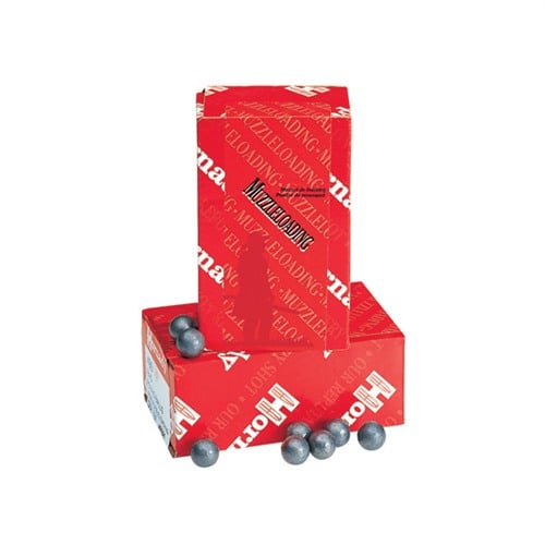 HORNADY ROUND BALLS 50 CALIBER MUZZLELOADING BULLETS