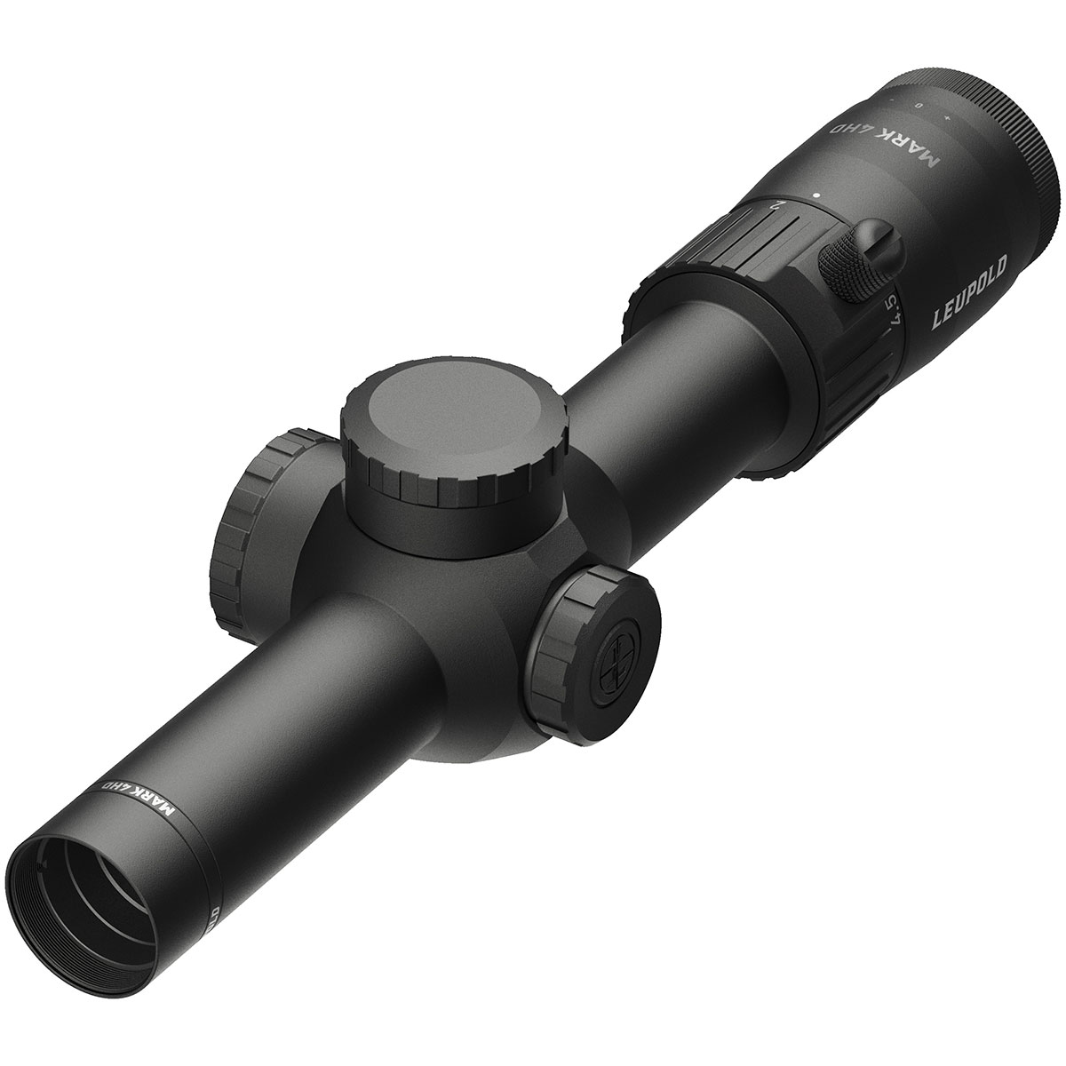 LEUPOLD MARK 4HD 1-4.5x24mm SFP Illuminated FireDot TMR Reticle BLK SKU ...
