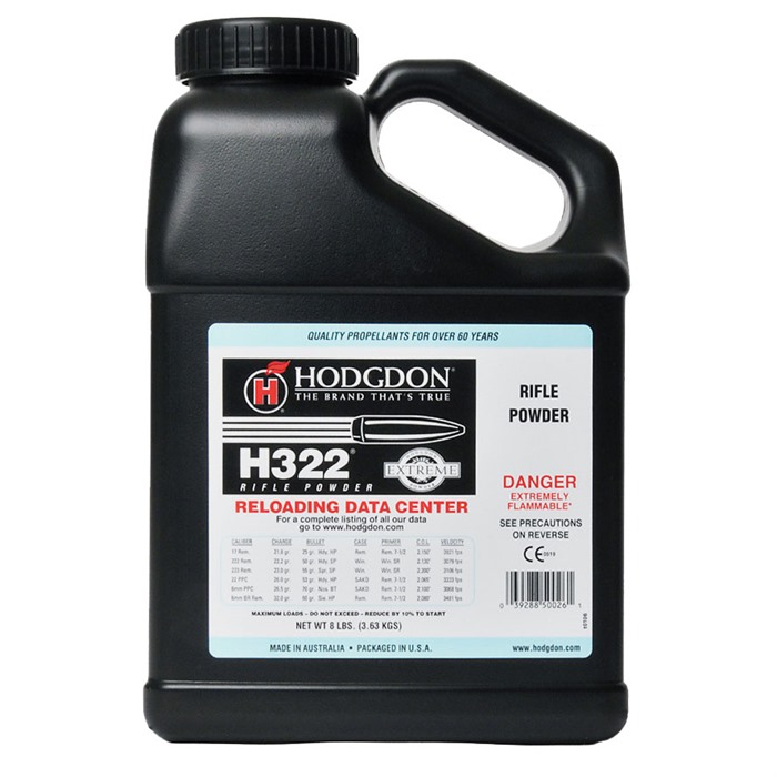 HODGDON POWDER CO., INC. HODGDON POWDER H322