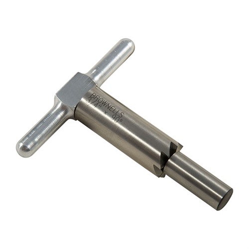 BROWNELLS 90 DEGREE MUZZLE FACING CUTTER & STEEL PILOT