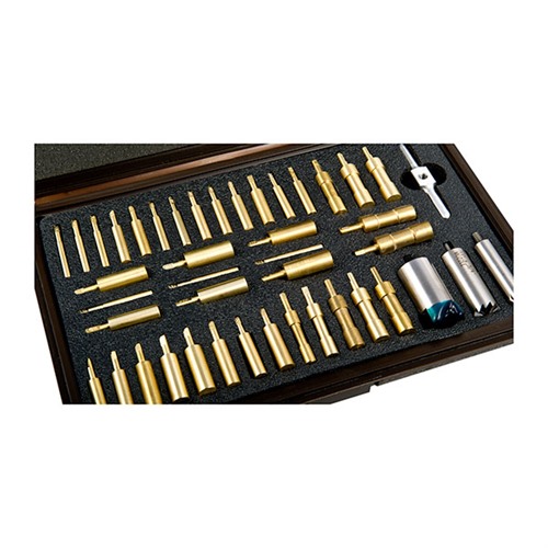 BROWNELLS RIFLE/HANDGUN MASTER CHAMFERING & FACING COMBO SET W/BRASS PILOT