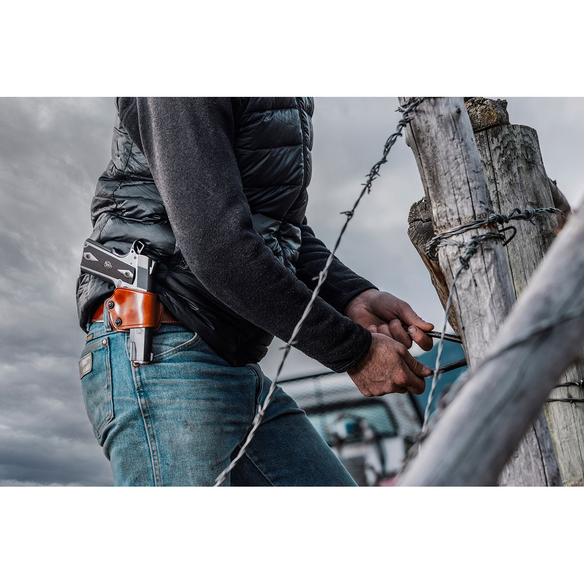 SPRINGFIELD ARMORY 1911 Garrison 45 ACP 5" BBL (1)7RD Mag Blued SKU ...