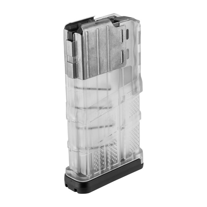 LANCER SYSTEMS AR-308 L7AWM TRANSLUCENT CLEAR 20-RD MAGAZINES