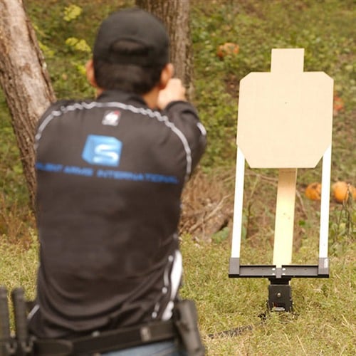 CHALLENGE TARGETS STEEL ISPC A HANDGUN & RIFLE TARGETS WITH BASE ...