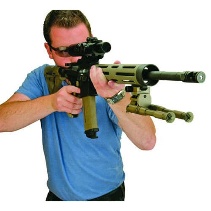 CALDWELL SHOOTING SUPPLIES AR-15 Prone Bipod Black | Brownells