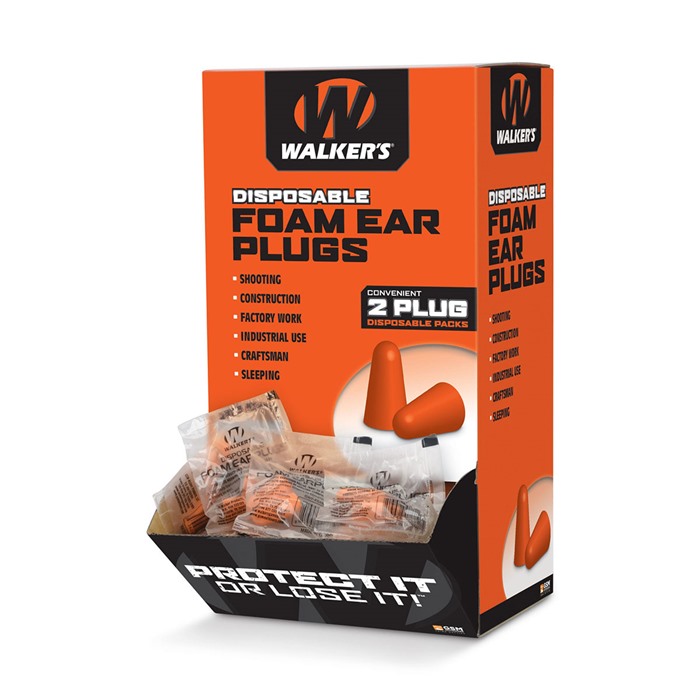 WALKERS GAME EAR WALKERS FOAM EAR PLUGS