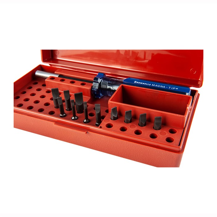 BROWNELLS #1 Standard Magna-Tip Set W/Magnetic LE Handle SKU: 080101804