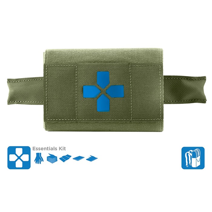 BLUE FORCE GEAR MICRO TRAUMA KIT NOW! ESSENTIALS SUPPLIES MOLLE MOUNT