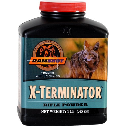RAMSHOT POWDER X-TERMINATOR SMOKELESS RIFLE POWDER