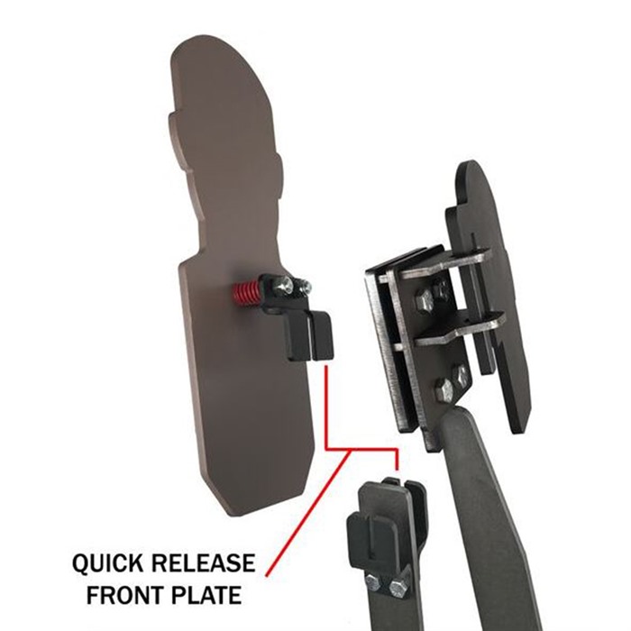 CHALLENGE TARGETS RIFLE/PISTOL RATED REACTIVE HOSTAGE TARGET