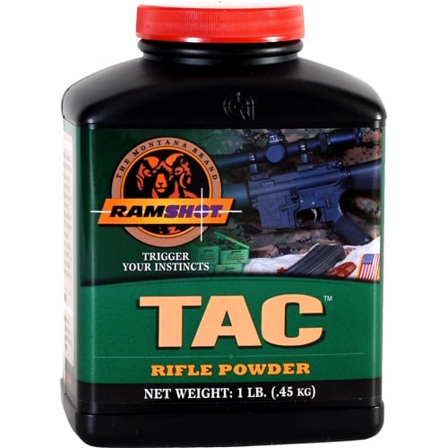 RAMSHOT POWDER TAC SMOKELESS RIFLE POWDER
