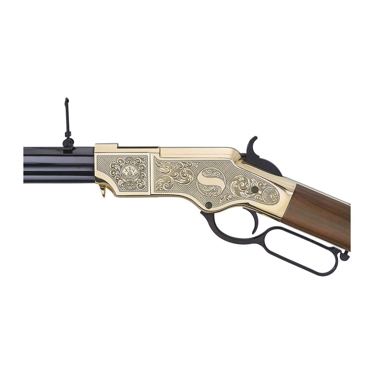 HENRY REPEATING ARMS NEW ORIGINAL HENRY DELUXE 44-40 WCF ENGRAVED 25TH ...