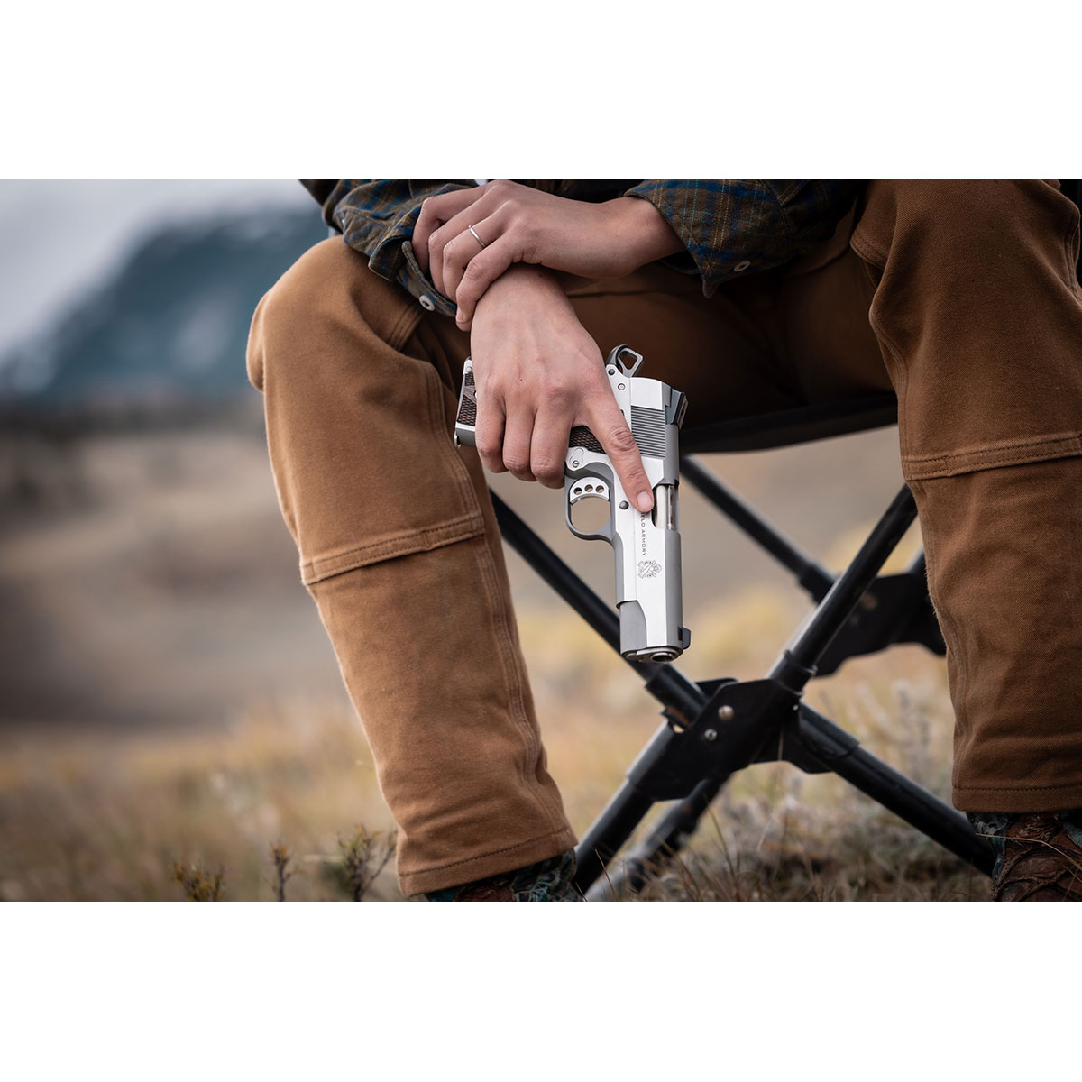 SPRINGFIELD ARMORY 1911 Garrison 45 ACP 5" BBL (1)7RD Mag Blued SKU ...