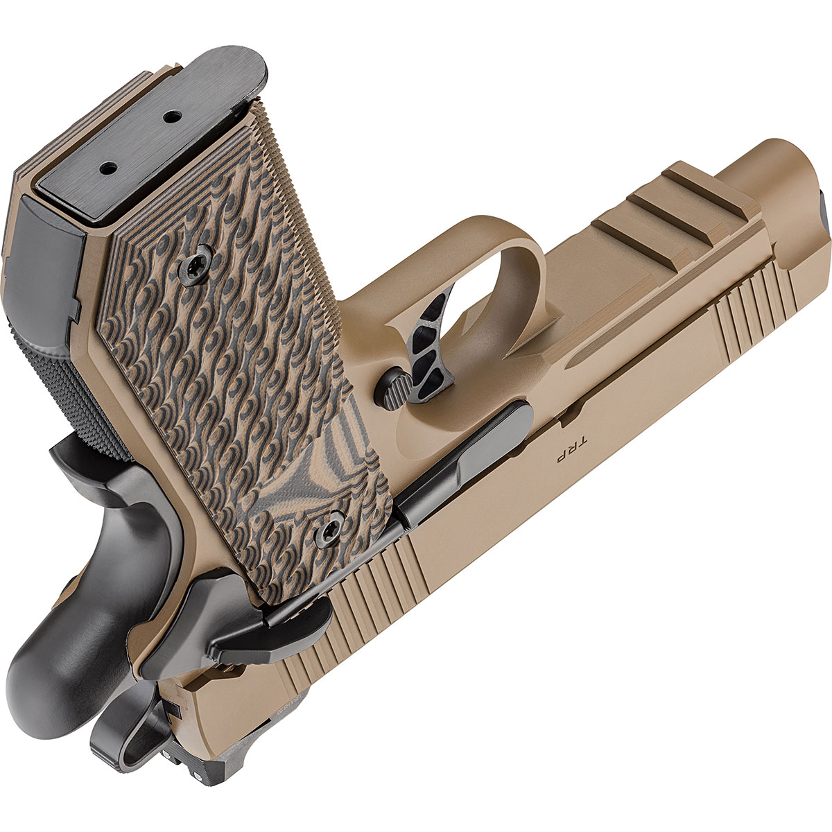 SPRINGFIELD ARMORY 1911 TRP 45 ACP 4.25" BBL (3)7RD Mag W/Light Rail ...